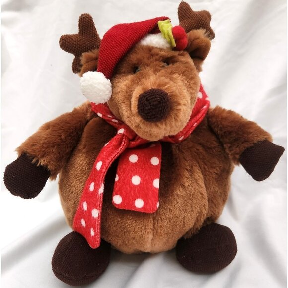 Gund | Holiday | Gund Rolly Polly Reindeer Christmas Winter Plush Roly ...